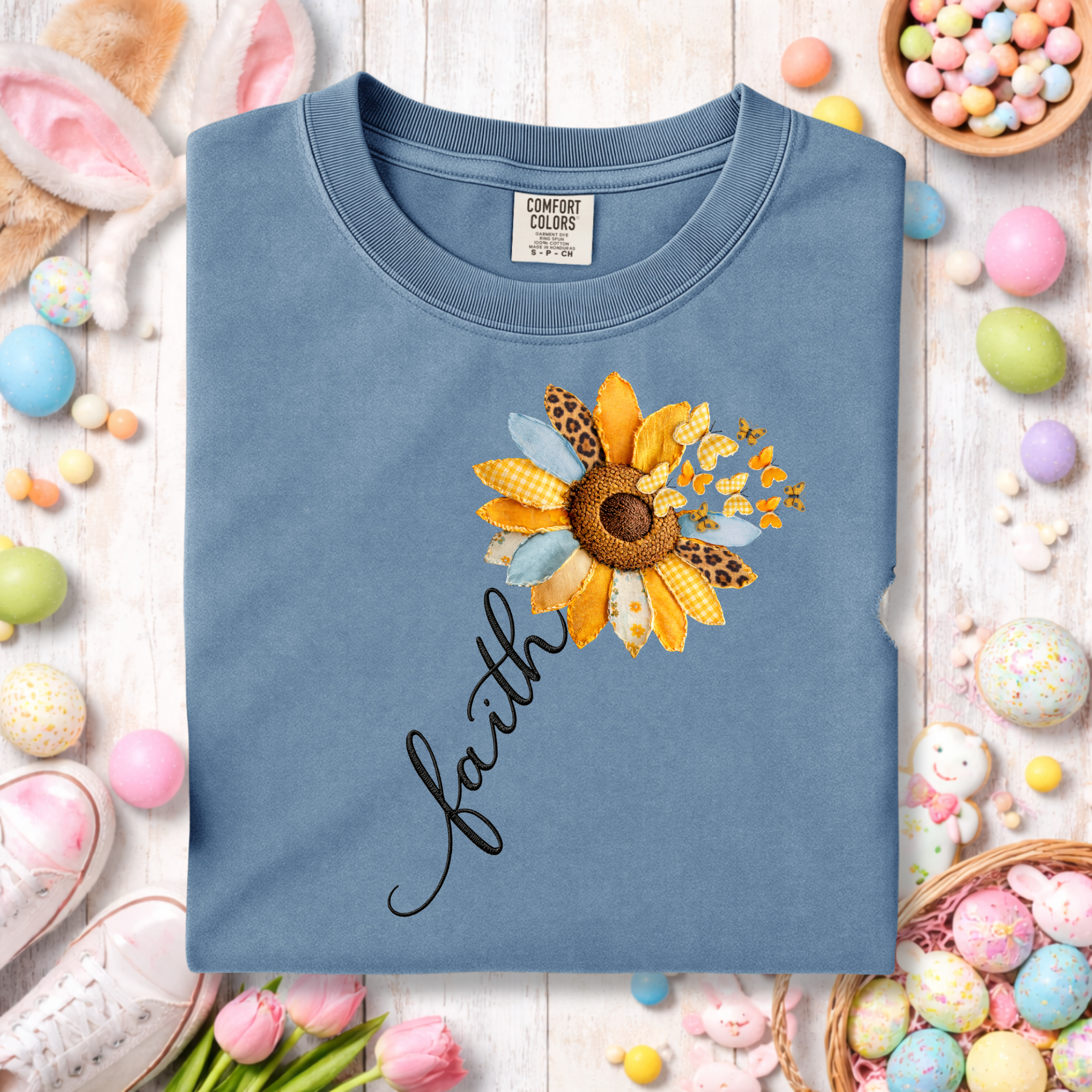 3376 - Faith Sunflower – Sabrina’s Shirt Shack